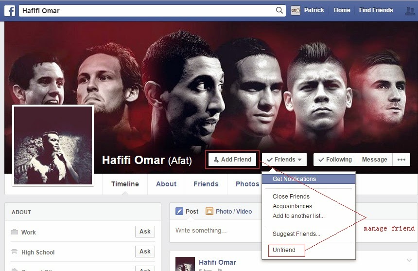 Facebook-Personal-Profile - Poxse Website Marketing Malaysia